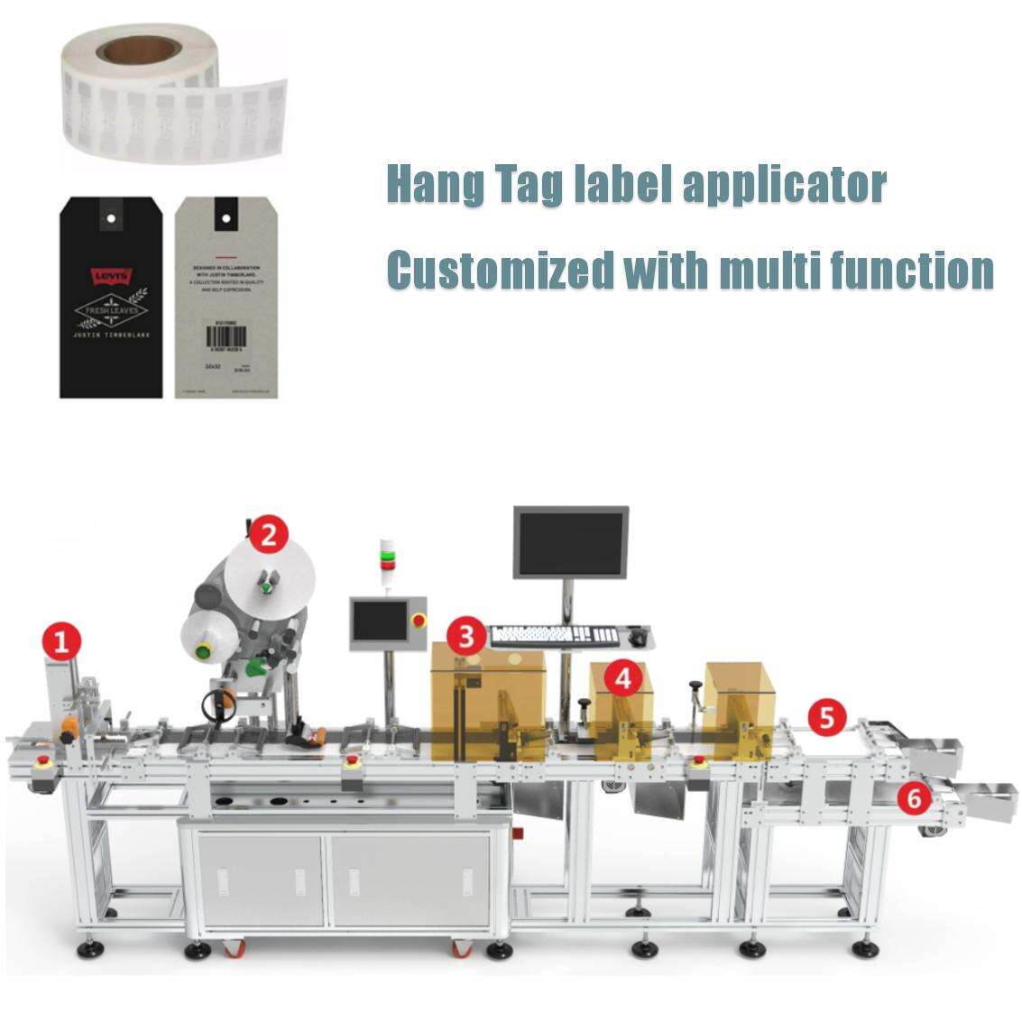 TAG LABEL APPLICATOR SOLUTION-Hang tag-Shanghai SKILT Machinery Equipment Co.,Ltd